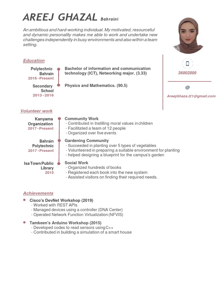 Areej Ghazal CV | PDF | Educational Technology | Computing