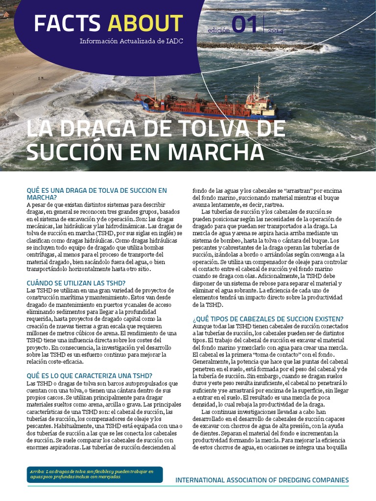 Facts About Spanish Trailing Suction Hopper Dredgers La Draga de Tolva ...