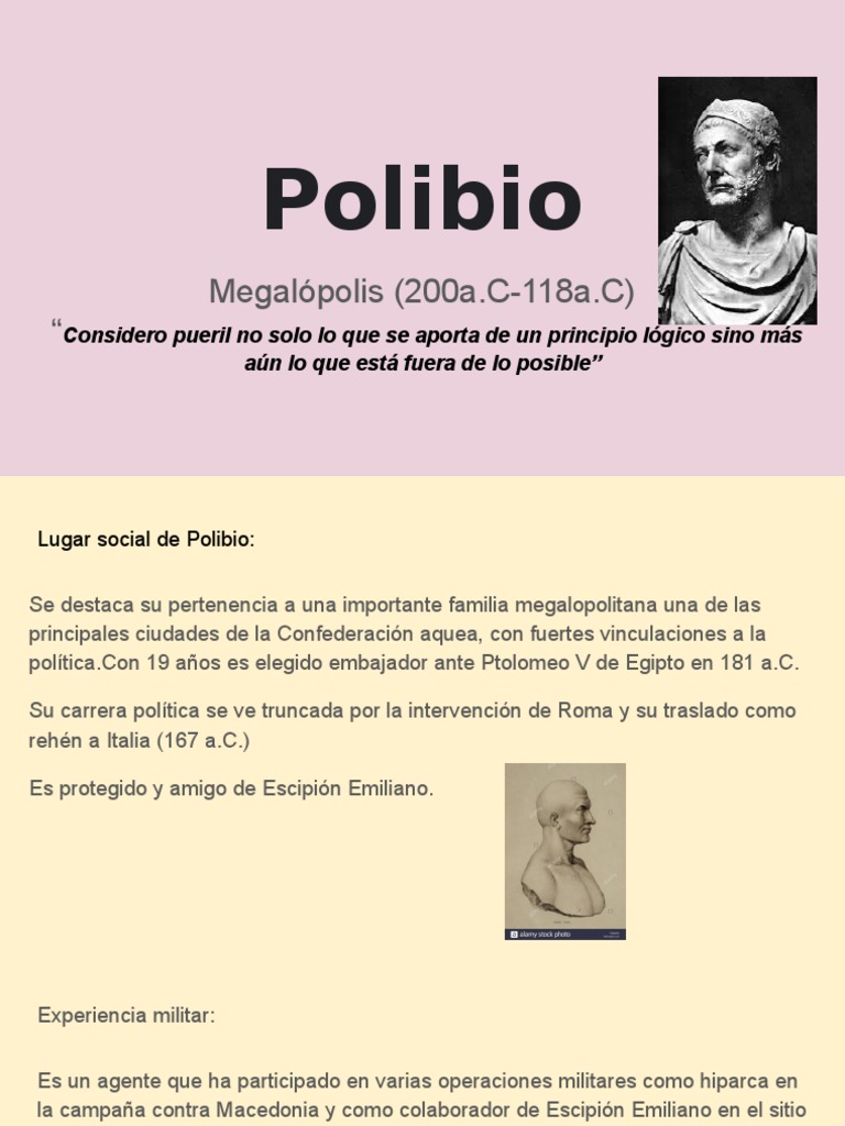 Polibio | PDF | Roma antigua | Cartago