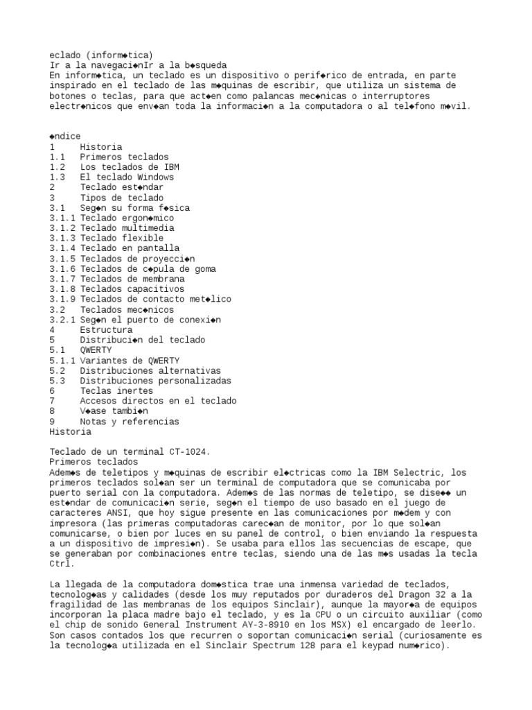 Tecaldo Wiki | PDF | Teclado | Equipo de oficina
