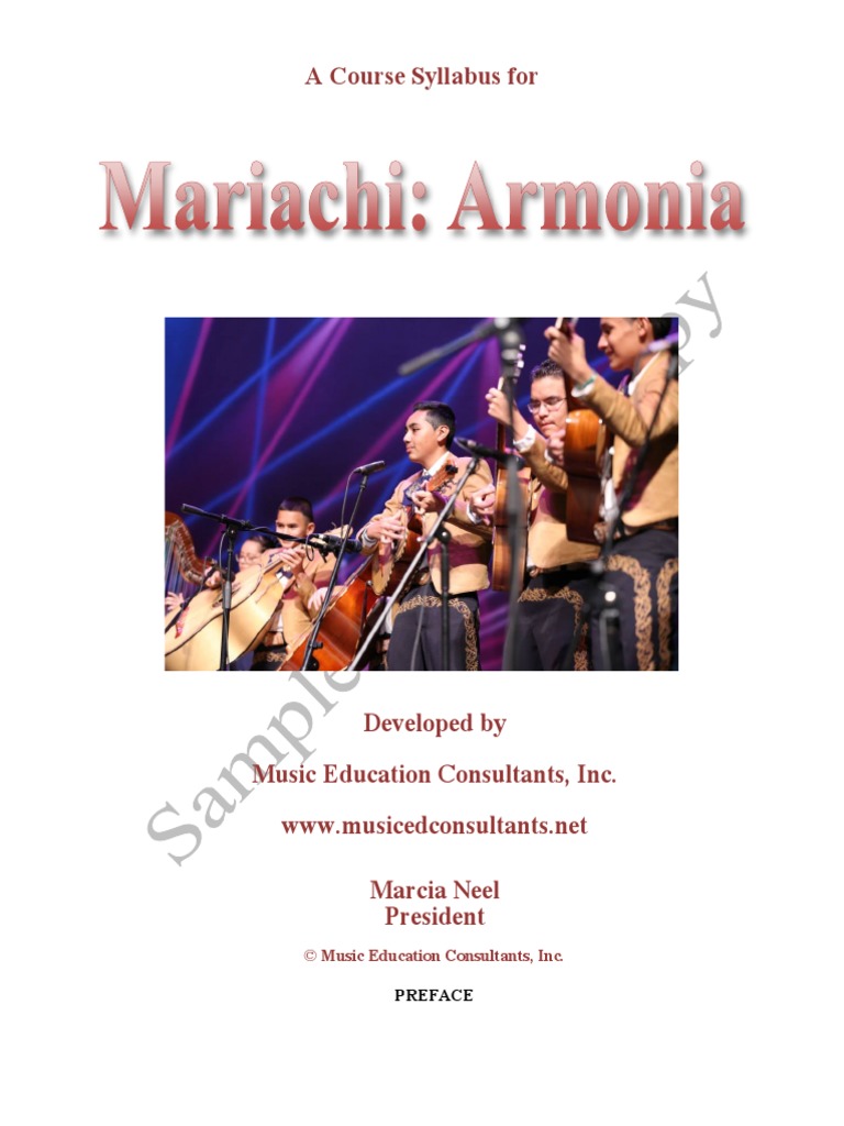 Armonia Syllabus | PDF | String Instruments | Curriculum