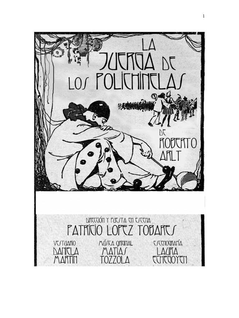 Juerga de Los Polichinelas de Roberto Arlt | PDF