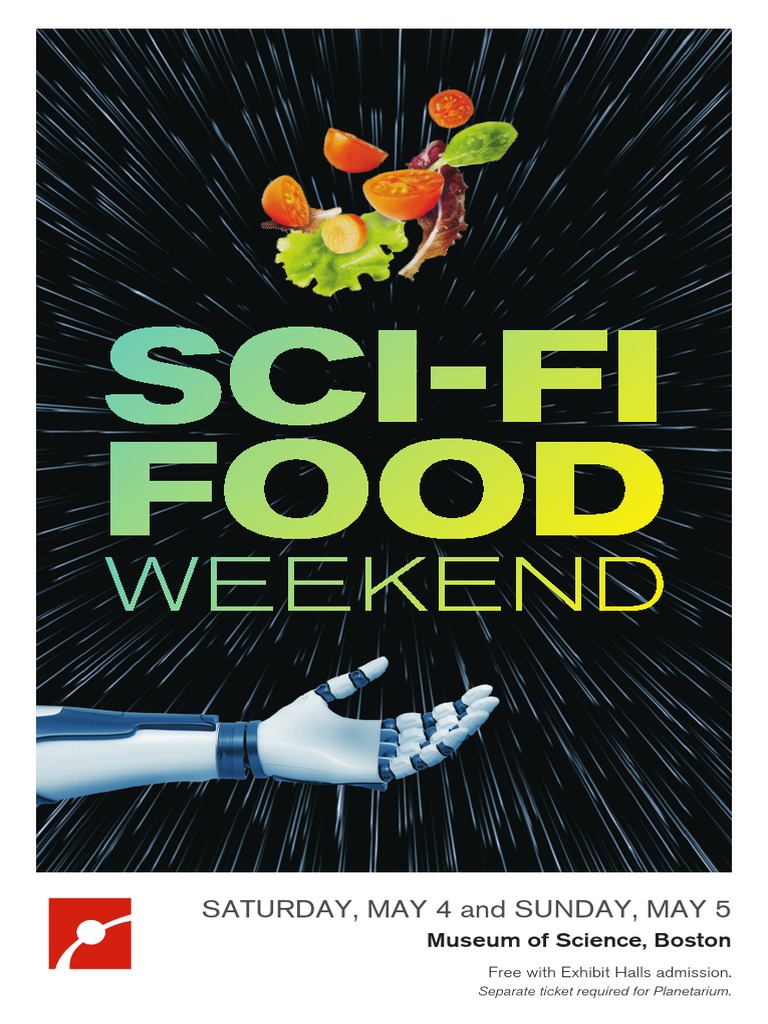 Sci-Fi Food Weekend Program | PDF | Science Fiction | Foods