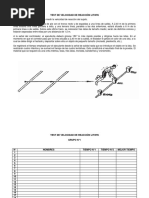 Anamnesis Deportiva | PDF | Especialidades Medicas | Medicina CLINICA
