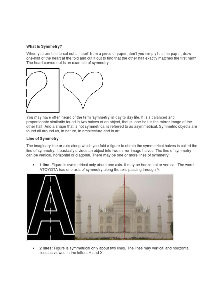 What Is Symmetry | PDF | Rectangle | Triangle