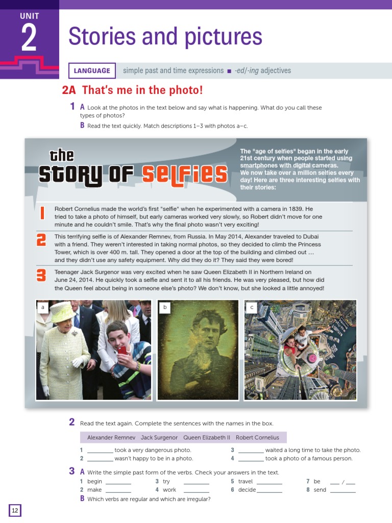 Personal Best 2C | PDF | Selfie | Question