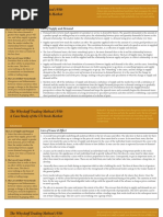 Wyckoff Method and Cheat Sheet | PDF | Technical Analysis | Economies