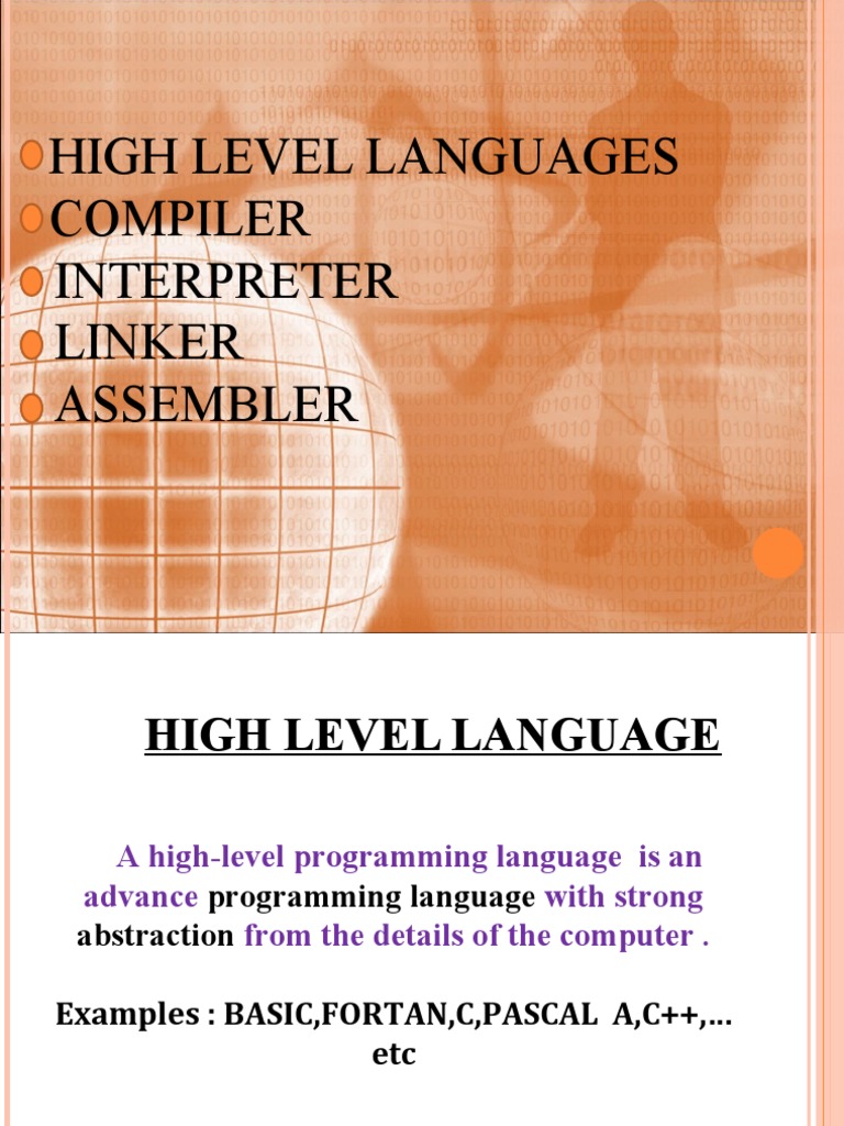 High Level Languages Compiler Interpreter Linker Assembler | PDF | Programming | Computer Program