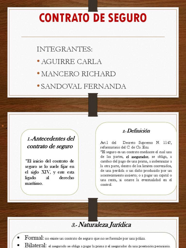 Contrato de Seguro Comercial | PDF | Póliza de seguros | Reaseguro