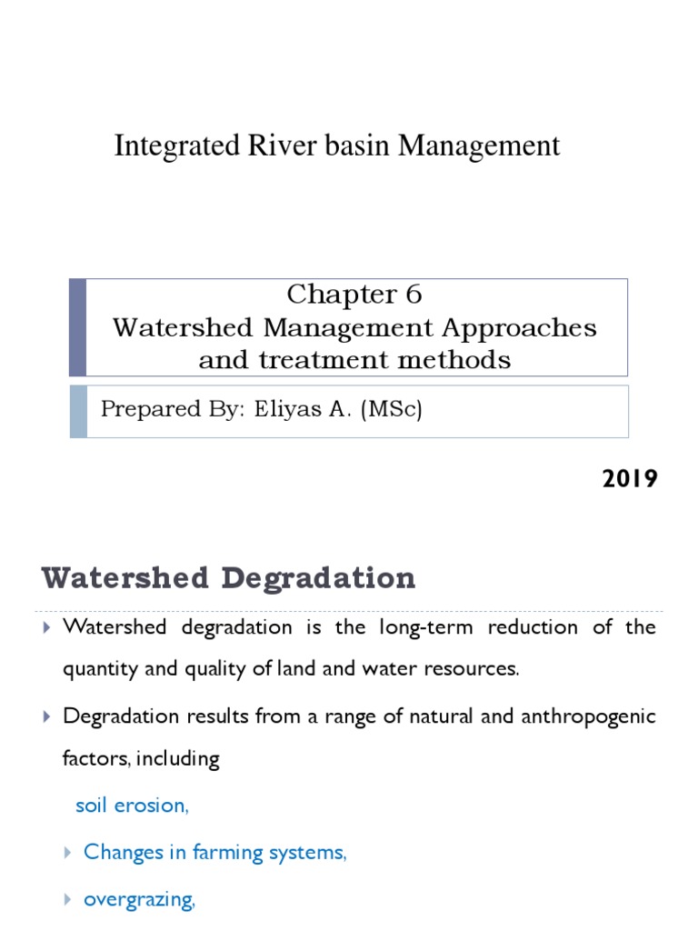 Chapter 6 | PDF | Drainage Basin | Water Resources