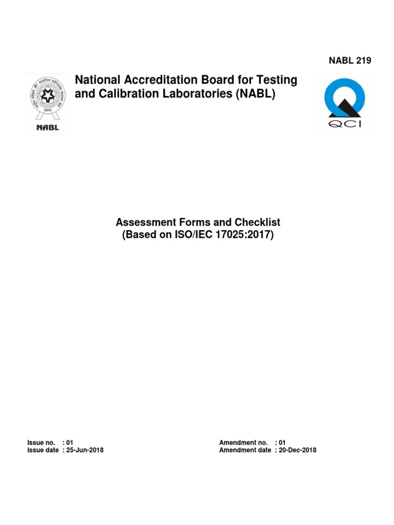 Assessment Forms and Checklist | PDF | Verification And Validation | Audit