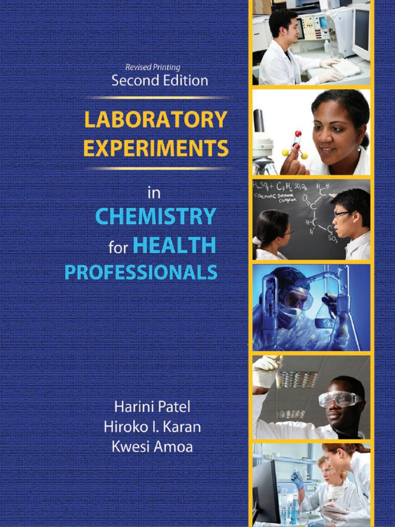 Sample Laboratory Experiments in Chemistry For Health Professionals 2nd ...