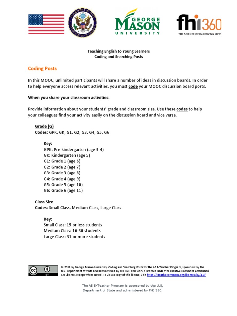 MOOC Coding and Searching Posts | PDF | Massive Open Online Course ...