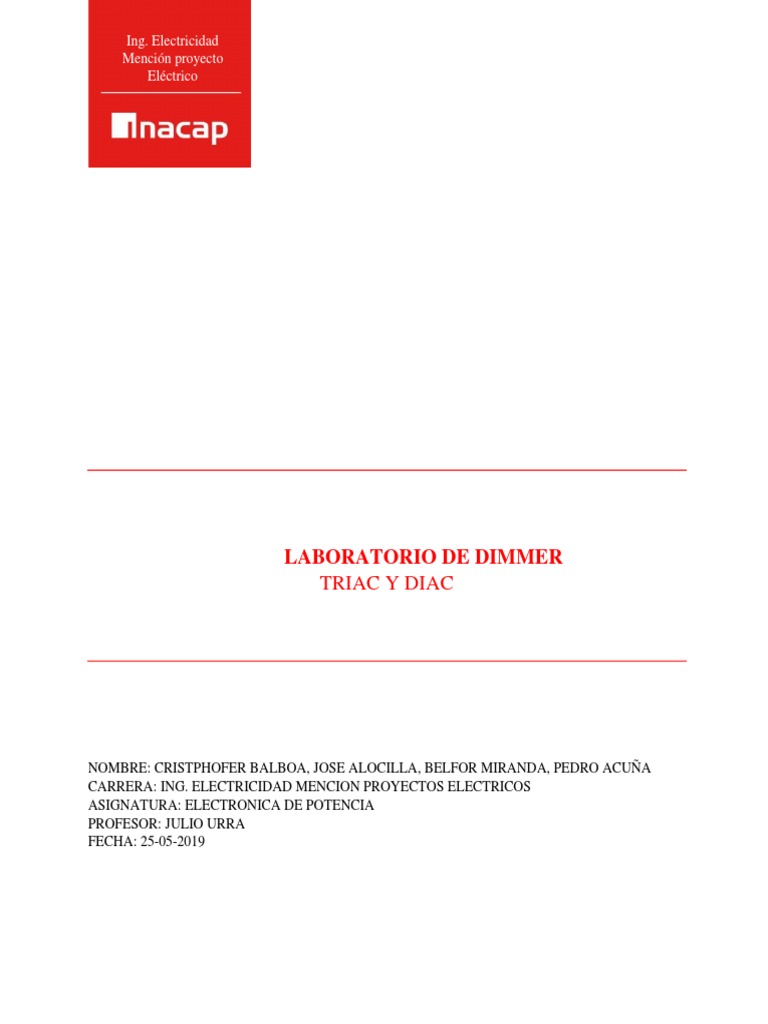 Laboratorio 3 Electronica de Potencia | PDF | Condensador | voltaje