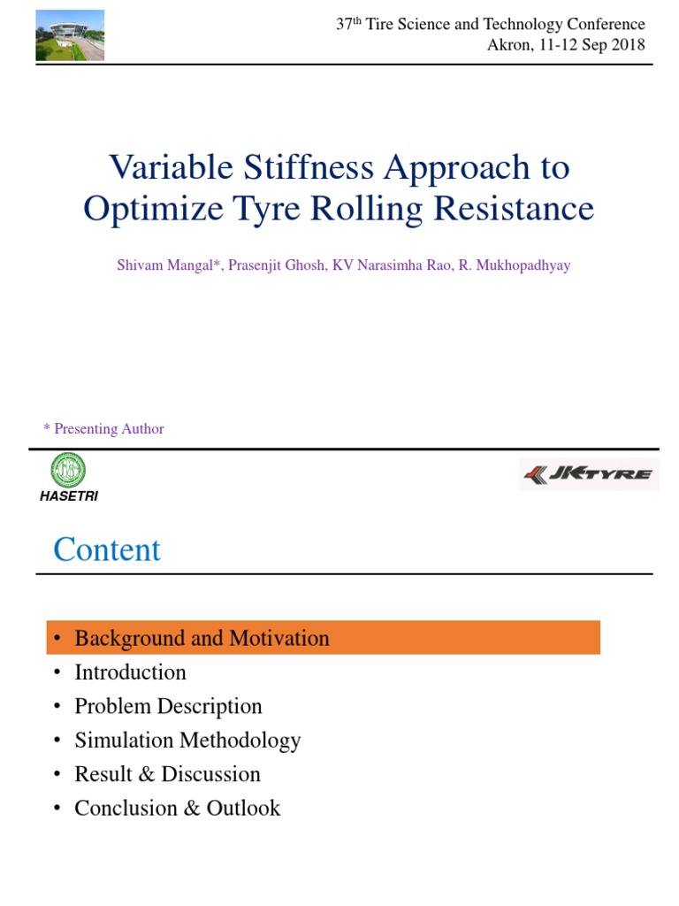 Variable Stiffness | PDF | Tire | Deformation (Engineering)