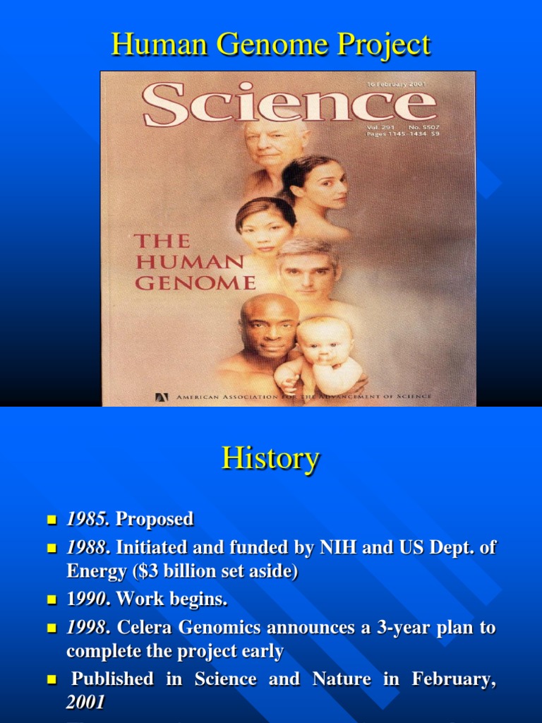 Human Genome Project Overview | PDF | Dna Sequencing | Genome