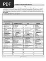 LDV - Pre - Start Checklist | PDF