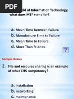 ICT Grade 11-Exam | PDF | Computer Network | Network Topology