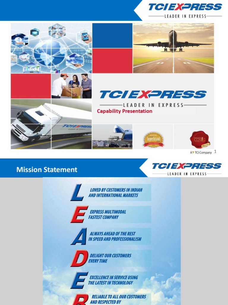 TCI Express LTD Profile | PDF | Value Added Tax | Surveillance