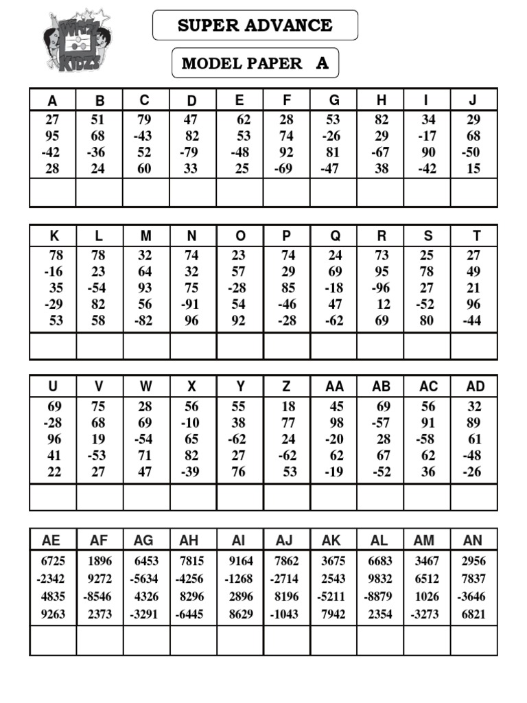 S A Model Paper - A | PDF