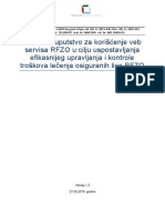 Obrazac REF 1 (Zahtev Za Refundaciju Troskova Pruzenih Zdravstvenih ...