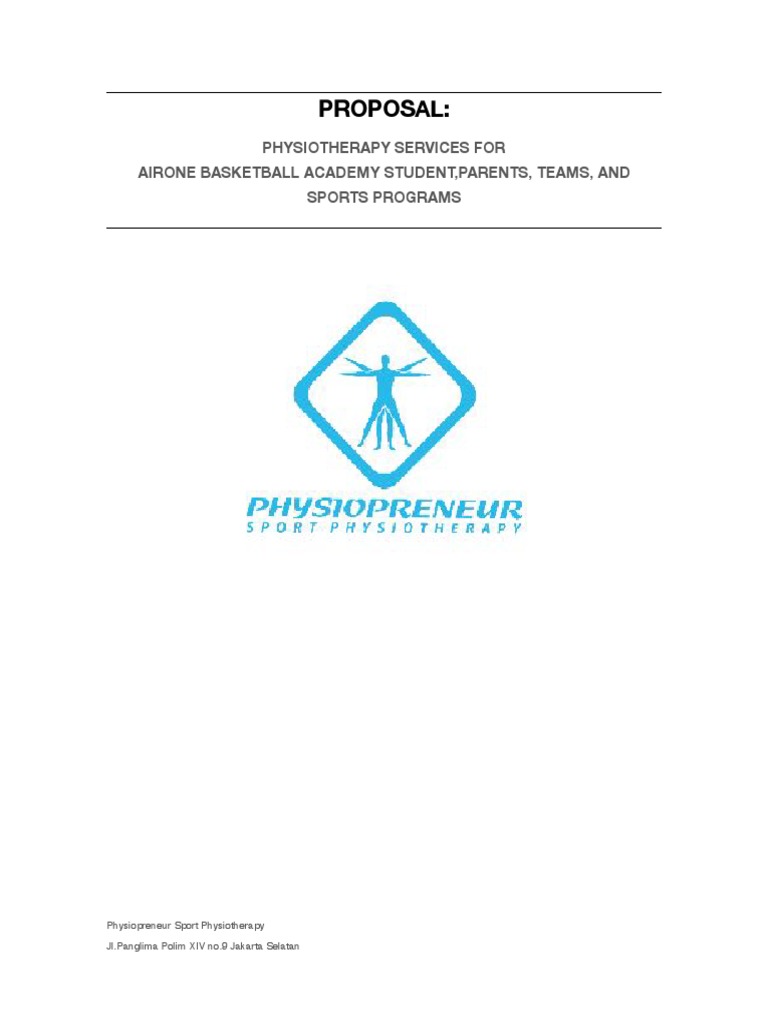 Event Proposal Sample | PDF | Physical Therapy | Health Sciences