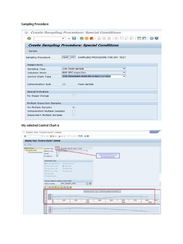 Developing an Inspection Plan and Statistical Process Control Chart for ...