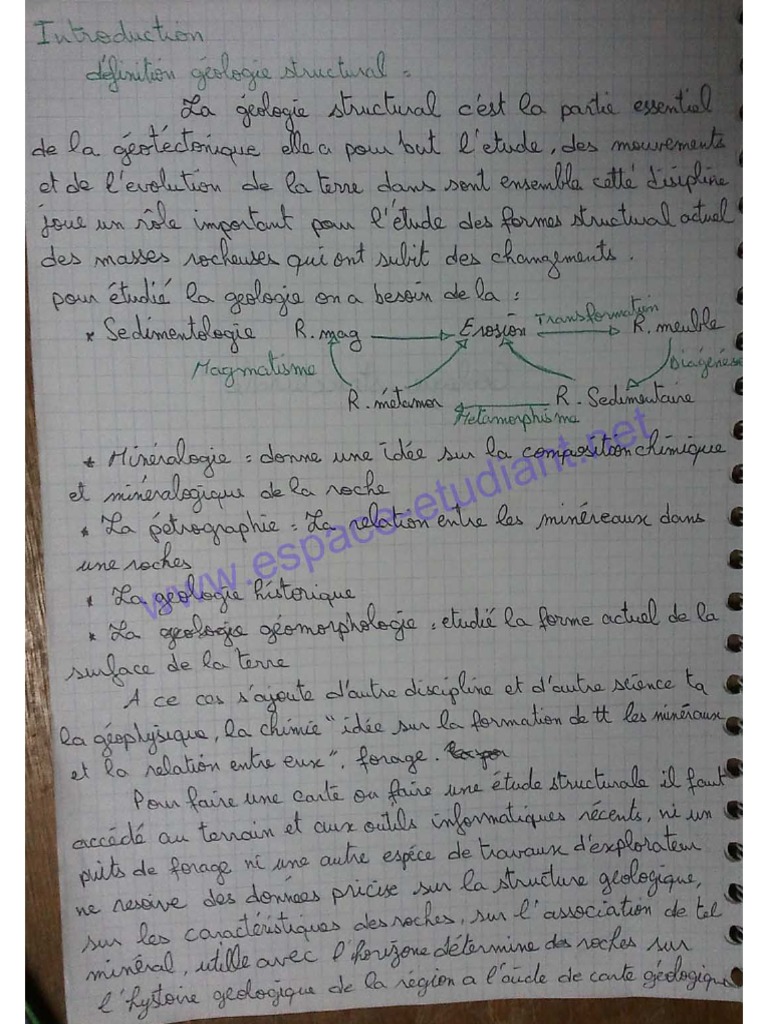 Géologie Structurale | PDF
