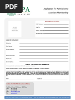 Application Form For Registration - ICPAK | PDF | Accountant | Government
