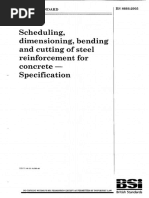 BS 4449 2005 - Steel For The Reinforcement of Concrete | PDF