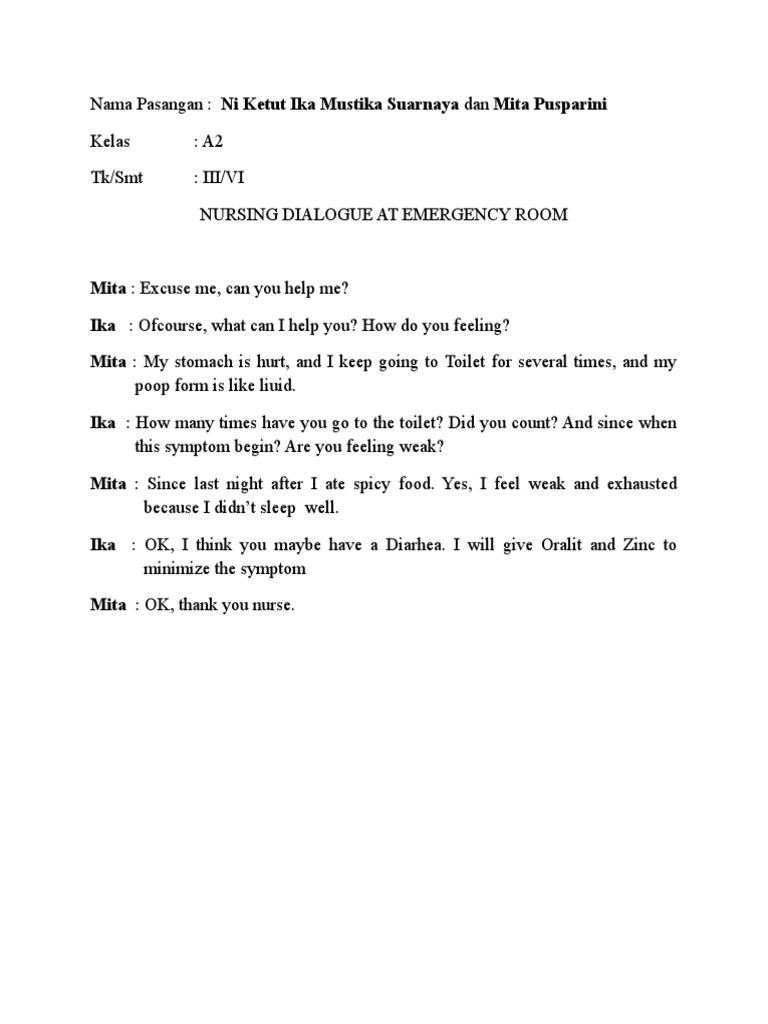 Nama Pasangan: Ni Ketut Ika Mustika Suarnaya Dan Mita Pusparini Kelas ...