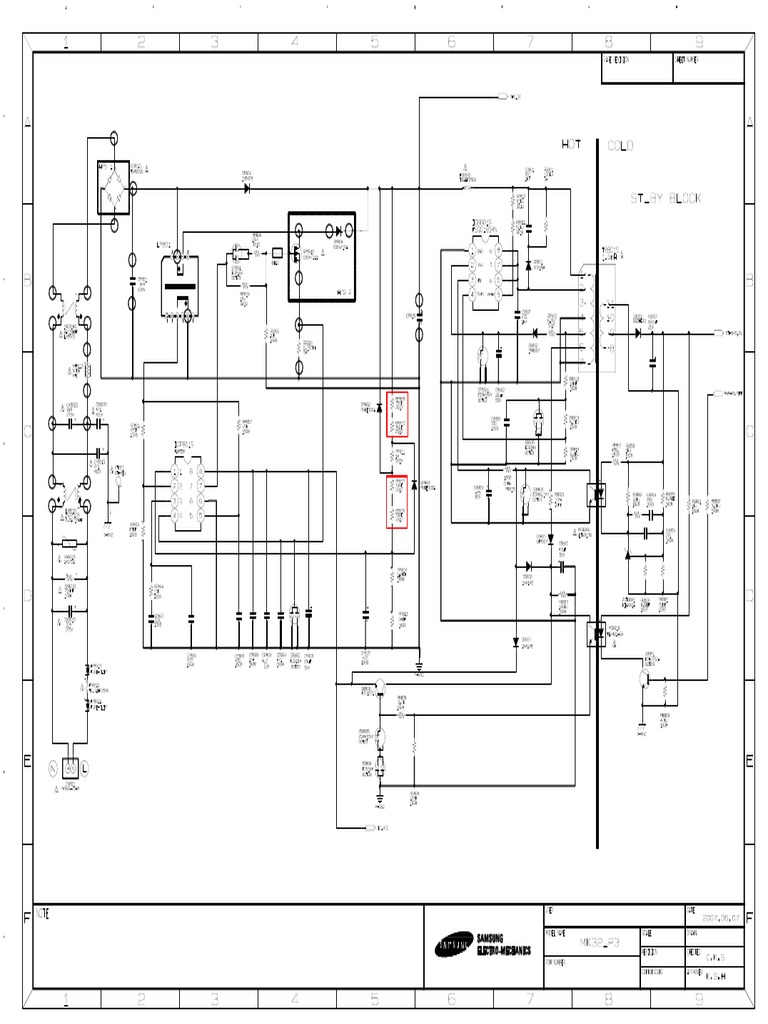 Samsung Power Board Circuit BN44-00191A PDF | PDF