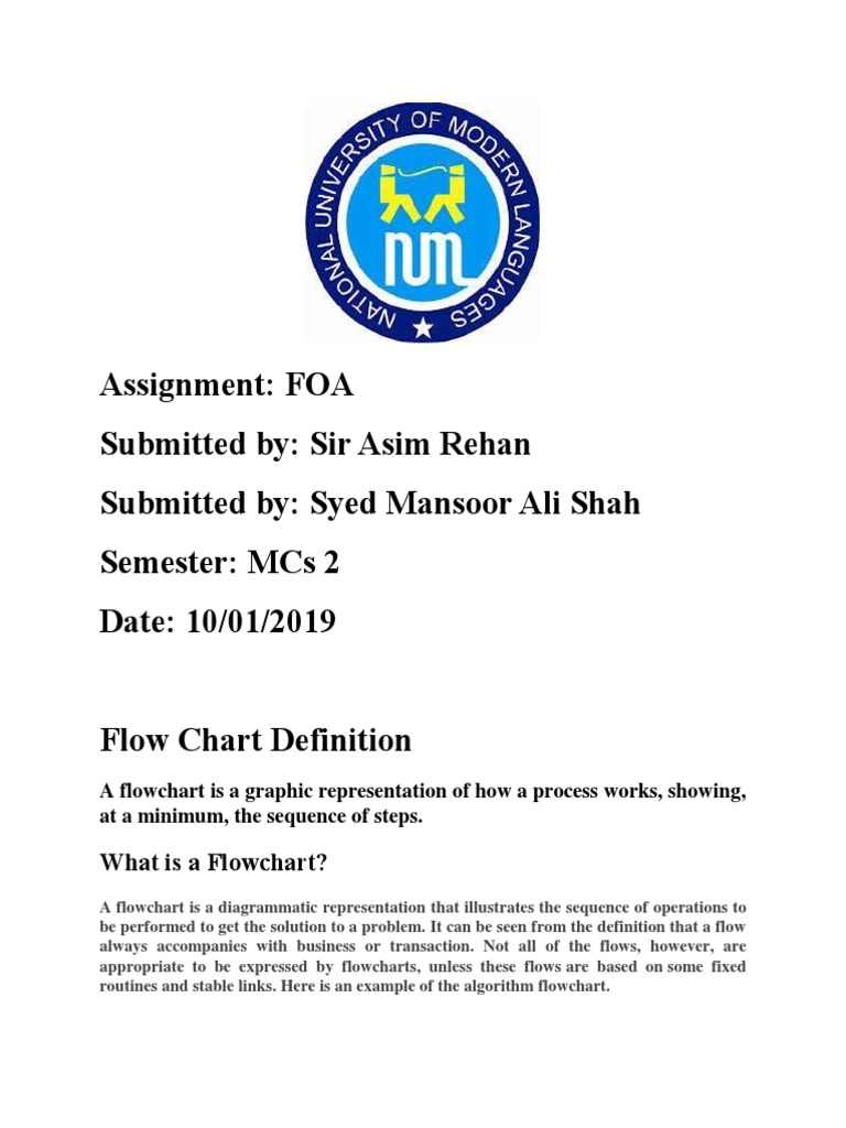 Flow Chart Definition | Download Free PDF | Information Science | Computer Programming