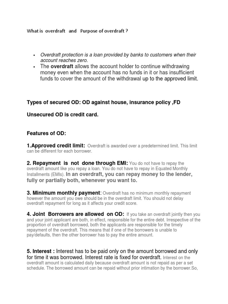 Majorprjctppt 1 | PDF | Overdraft | Loans