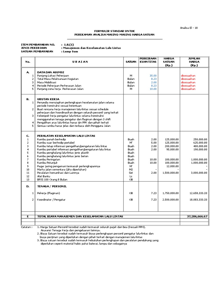 Pra Rk3k - Pekerjaan Jaringan Air Bersih | PDF