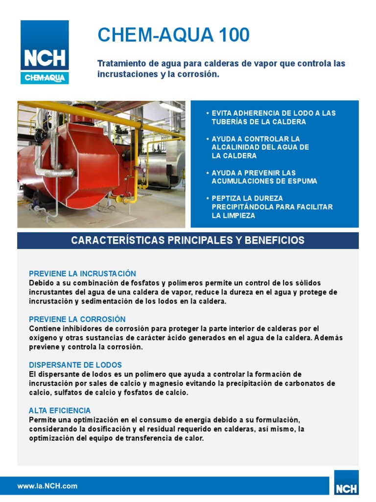 Ficha Tecnica - Chem-Aqua 100 - 2017 | PDF | Agua | Corrosión
