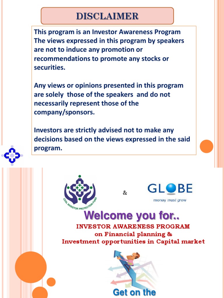 Disclaimer: Receive Alert SMS Service To Avail The Service | PDF ...