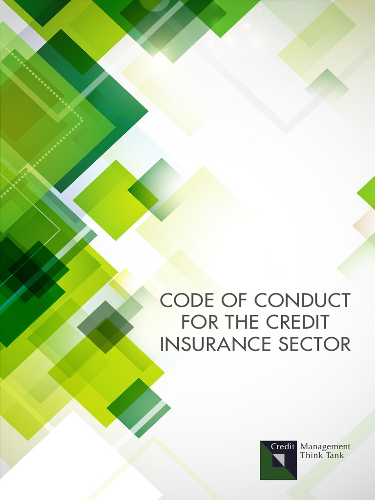 Code of Conduct For The Credit Insurance Sector | PDF | Insurance | Credit