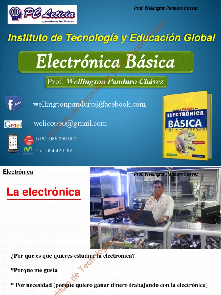 Introducción a la Electrónica Básica | PDF | Corriente continua ...