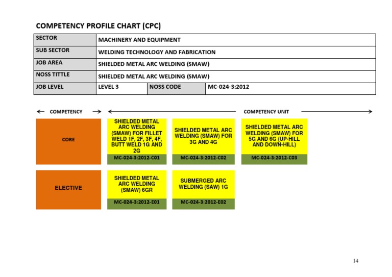 Competency Profile Chart (CPC) | PDF