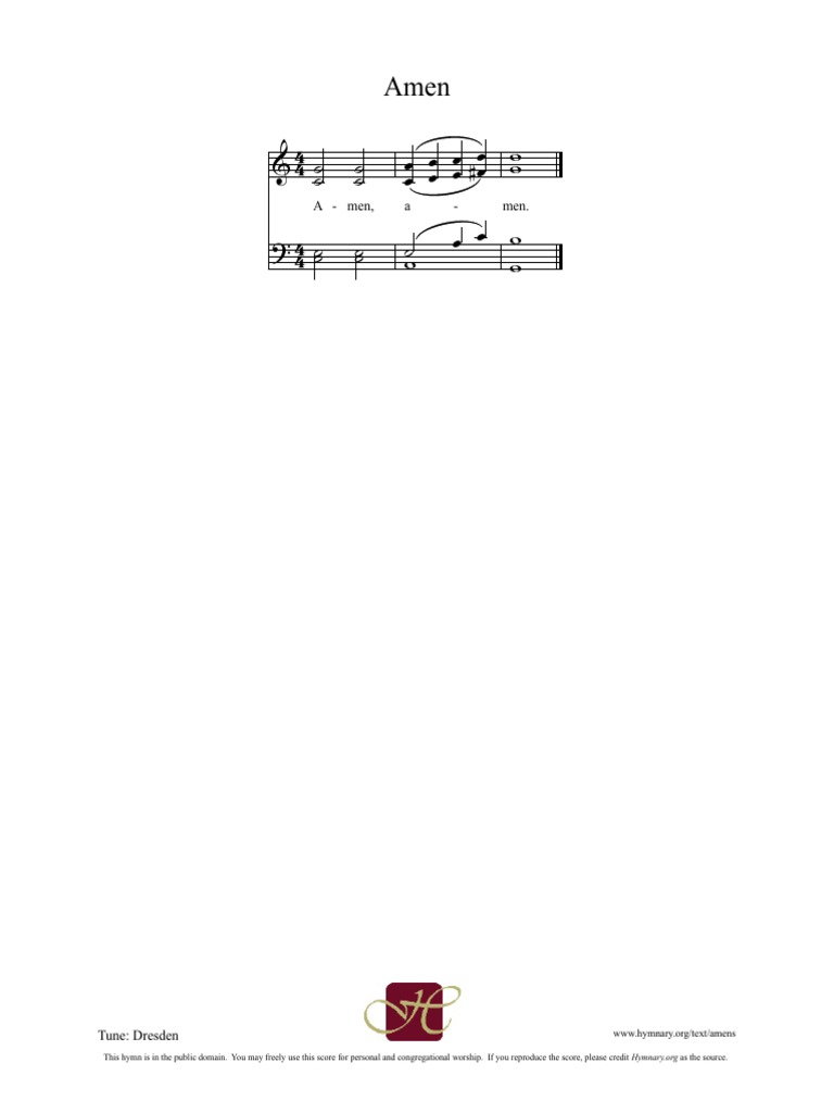 Amen, Amen | PDF