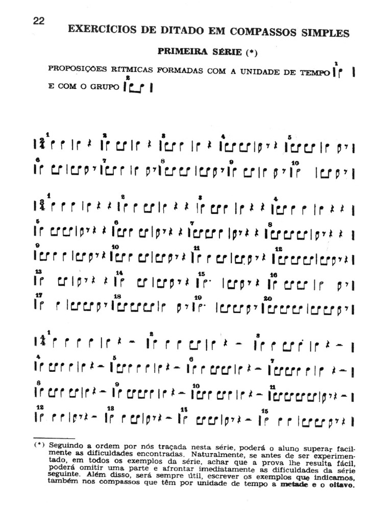 Ditado Ritmico | PDF