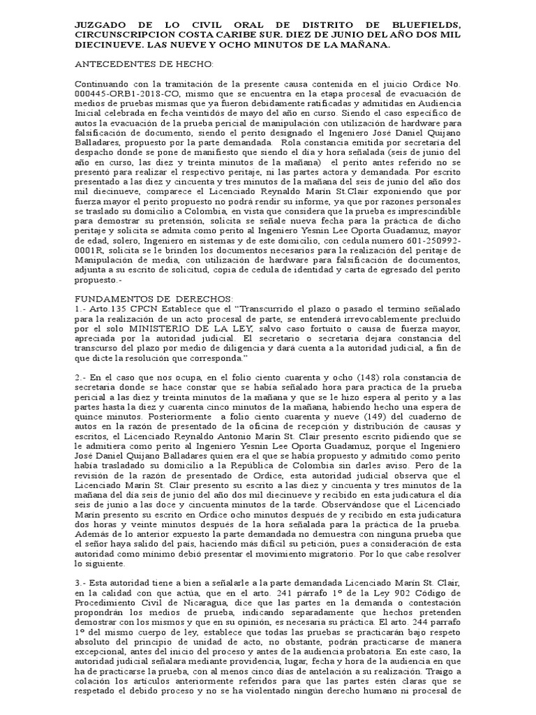Demanda de Ejecución Forzosa | PDF | Testigo experto | Demanda judicial Demanda de Ejecución Forzosa | PDF | Testigo experto | Demanda judicial