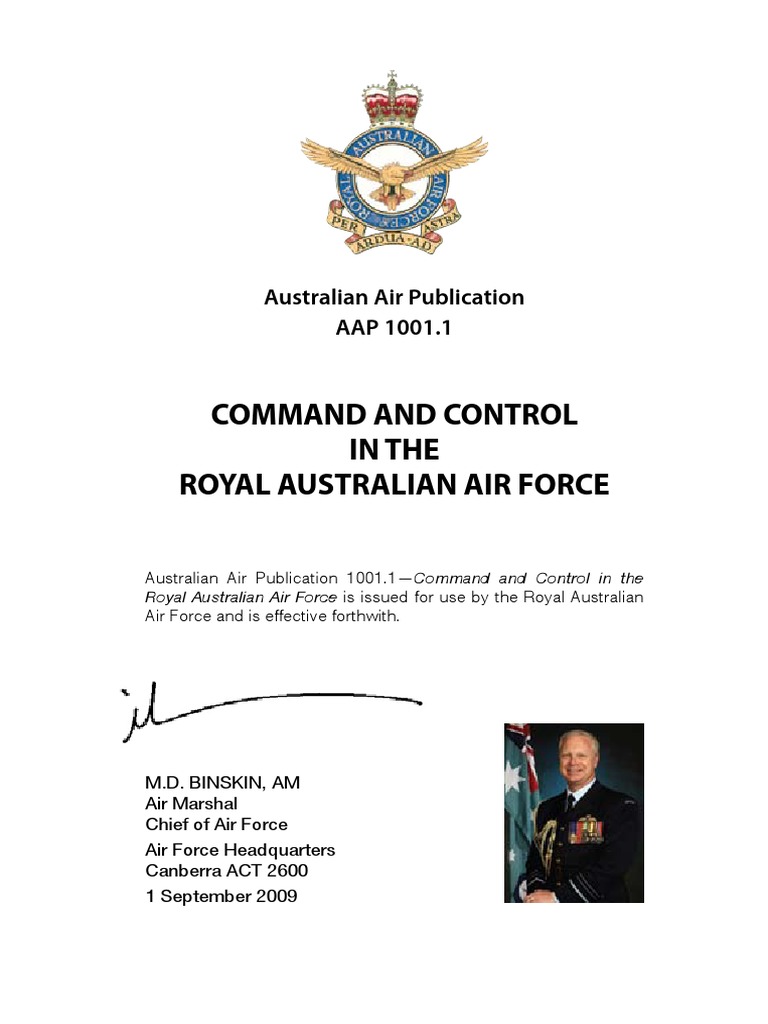 Command and Control in The Royal Australian Air Force | PDF | Command ...