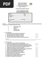 Star Observation Tool | PDF | Teachers | Learning