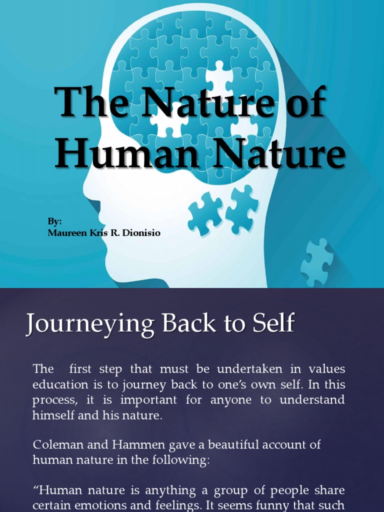 Understanding Human Nature and Behavior | PDF | Id | Psychological Theories
