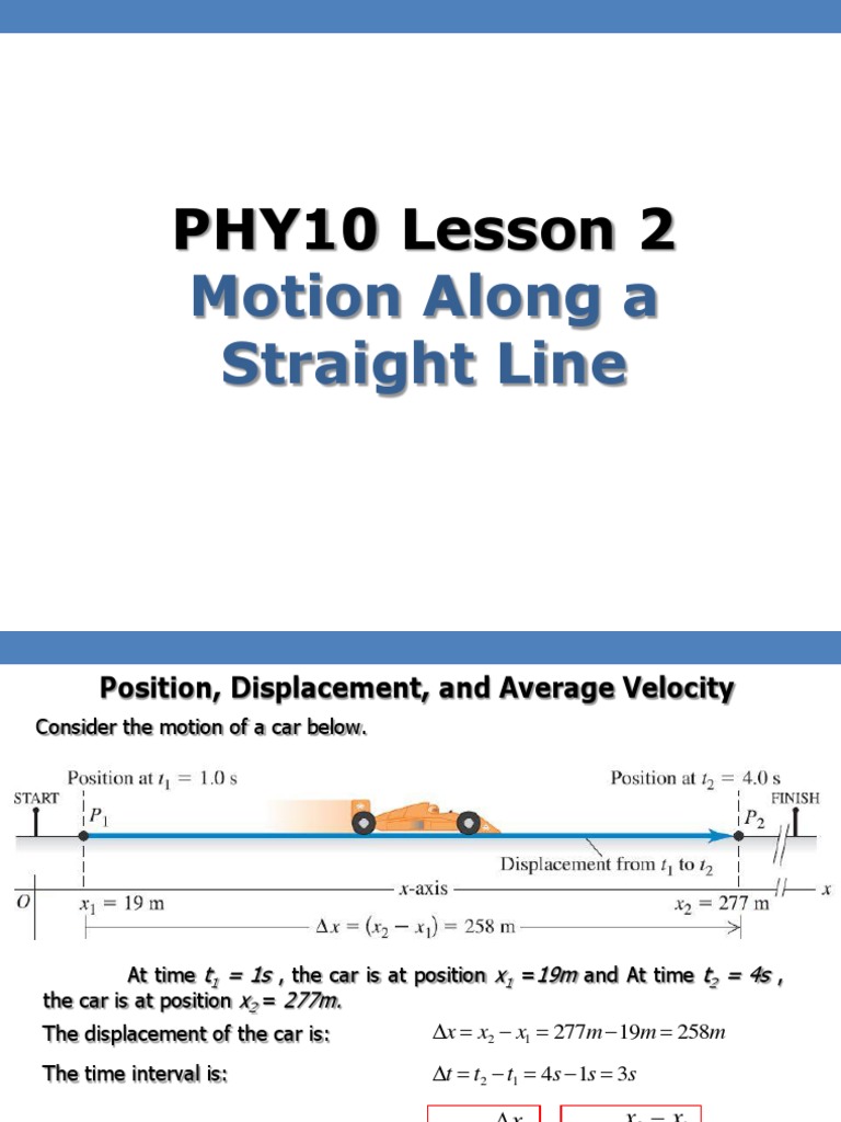 PHY10 Lesson 1 Vectors Part 1 | PDF | Acceleration | Velocity