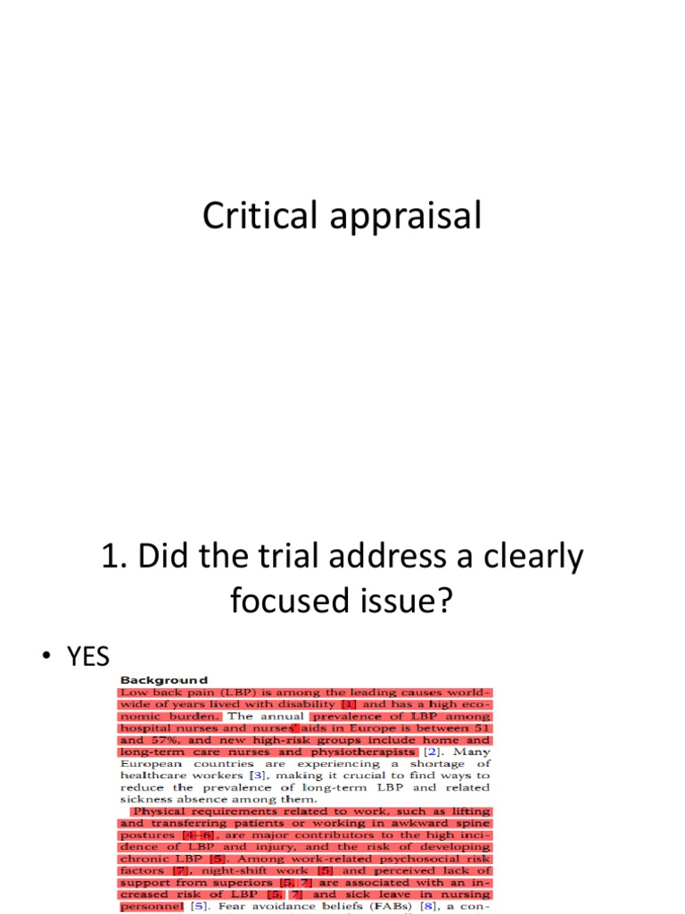 CASP Randomised Controlled Trial Checklist 2018 | PDF