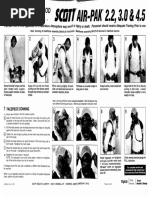 Donning of An Self Contained Breathing Apparatus SCBA | PDF | Wellness