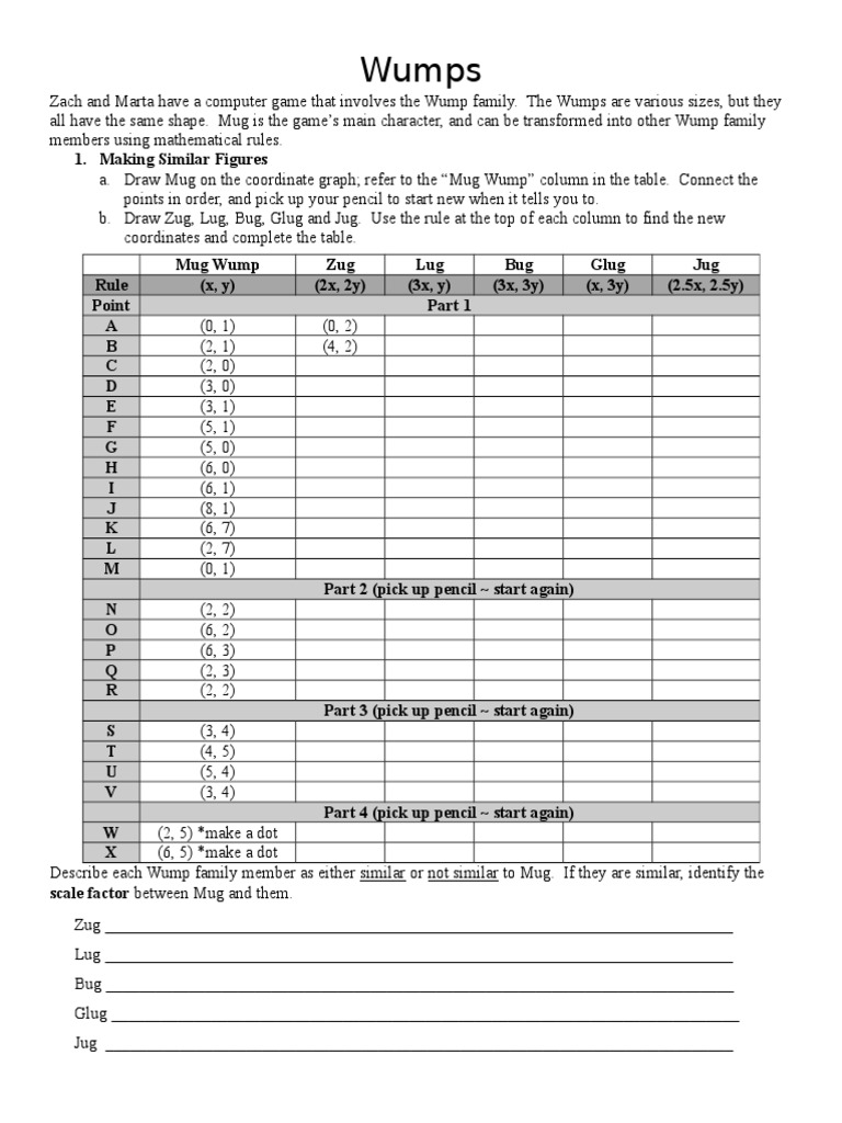 Wumps | PDF | Mathematical Concepts | Mathematical Analysis